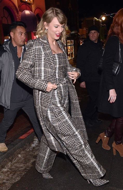 Taylor Swift White And Black Strapless Jumpsuit Street Style Autumn