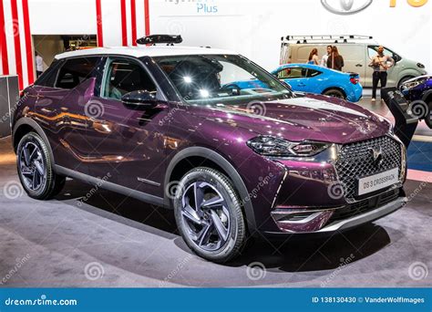 Citroen DS Crossback E Tense Car Editorial Image Image Of Model Motor
