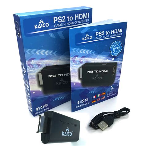 playstation ps2 to hdmi pass through adaptor kaico labs