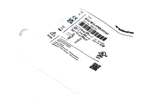 New Turck Bi3u M12 Ap6x H1141 Proximity Sensor 1634140 Bi3um12ap6xh1141 Sb Industrial Supply Inc