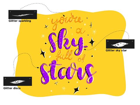 Procreate Lettering Brushes Lettering Brush Set Calligraphy Brushes Lettering Grids Etsy