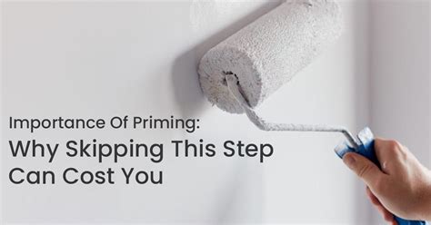 importance of priming why skipping this step can cost you