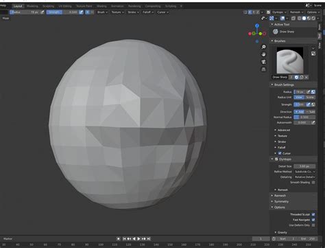 Extremely Bad Quality Sculpting Basics And Interface Blender Artists