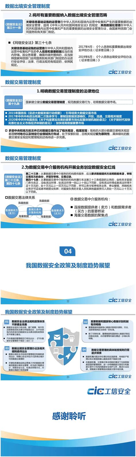 我国《数据安全法》构建的数据安全治理框架及政策趋势研究 安全内参 决策者的网络安全知识库