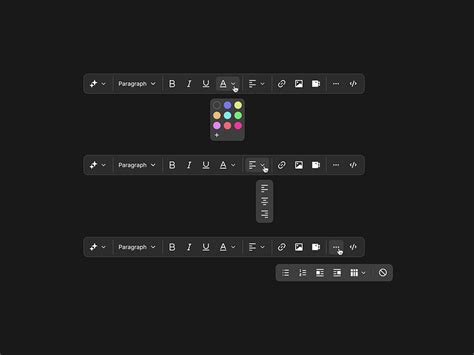 Toolbar Ui By Hugeicons On Dribbble