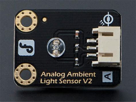 Dfr Ambient Light Sensor Arduino Communica Part No Dfr Ambient Light Sensor Arduino