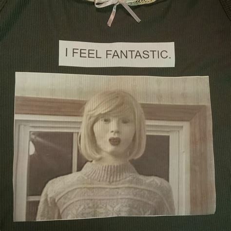 I Feel Fantastic Tara The Android Shirt Homemade By Depop