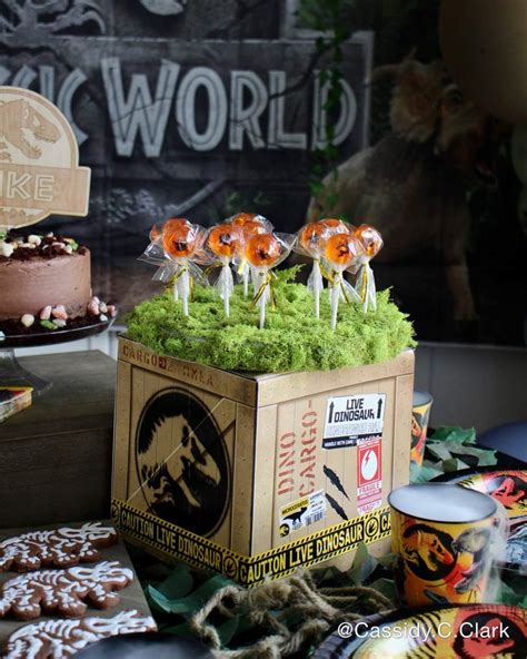 Jurassic World Birthday Party Ideas Photo 16 Of 26 In 2024 World