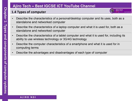 Igcse Ict Input And Output Devices Input Devices And Their Uses