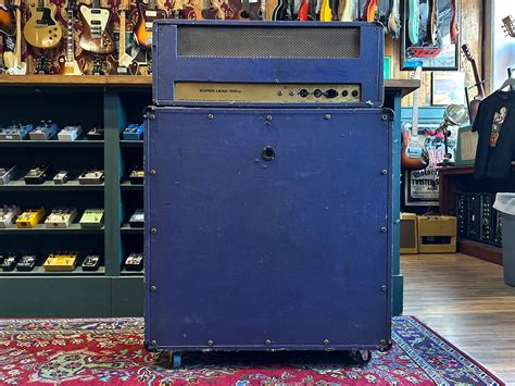 Marshall Jmp Super Lead 100w Half Stack Purple Tolex 1973 Some Neck Guitars