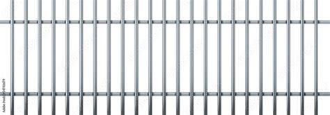 Realistic Prison Metal Bars Prison Fence Jail Iron Jail Cage