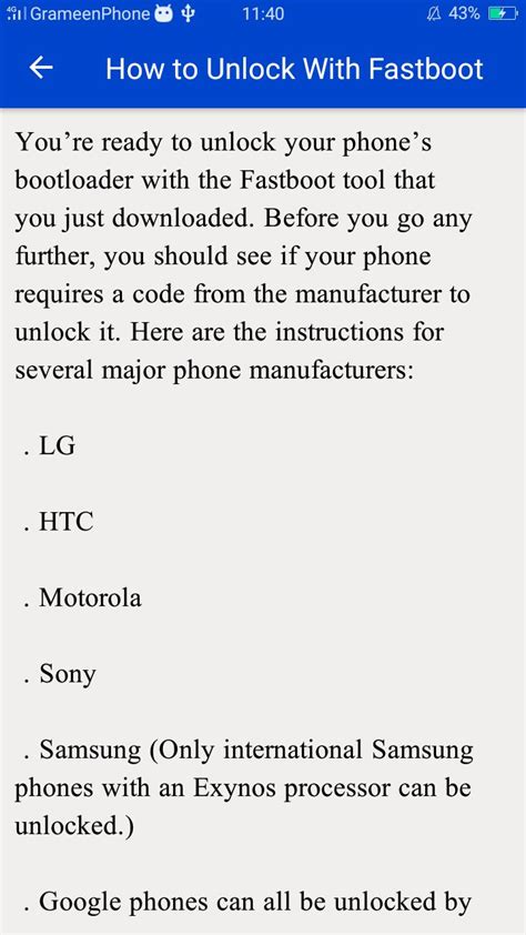 Unlock Bootloader Device Guide Apk For Android Download