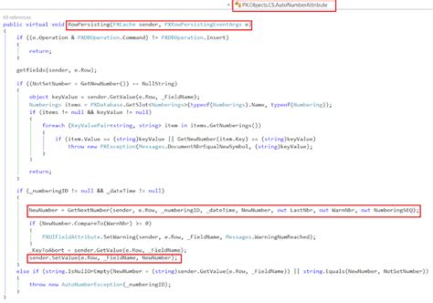 Auto Numbering Customization Acumatica Developers Blog
