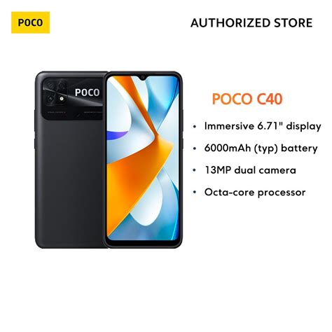 Poco C40 Jr510 Octa Core Processor Similar To Snapdragon 439 4gb 64gb