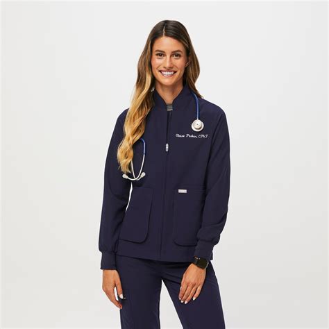 Womens Sebina Scrub Jacket Bonsai · Figs Scrub Jackets Scrubs