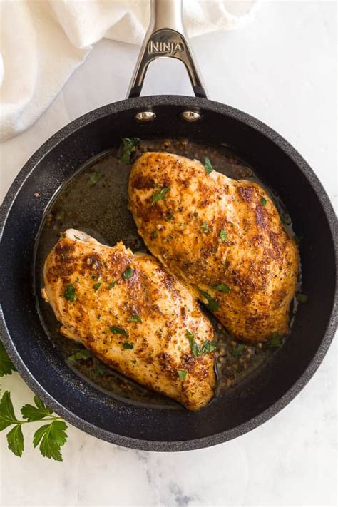 Chicken Breast On Frying Pan At Samantha Hanlon Blog