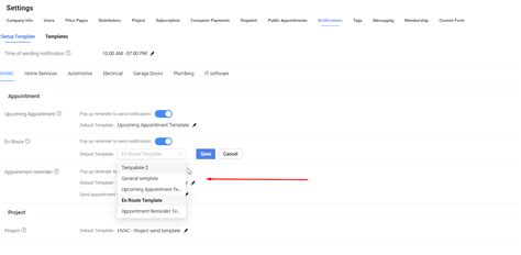 custom notification templates
