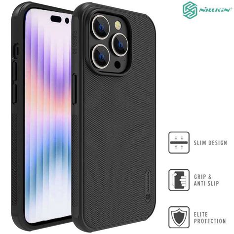 Promo Nillkin Hard Pro Case Iphone 14 Pro Casing Black Original