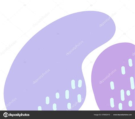 Soft Organic Shape Blob Pastel Form Elements Decoration Illustration