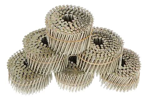 Clavos Para Techos De Bobina Galvanizada Con Vástago De Anil Meses