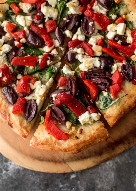 Greek Pizza An Easy Colorful Recipe
