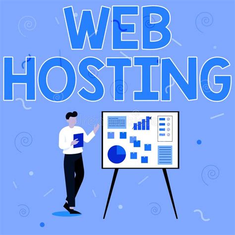 Hand Writing Sign Web Hosting Concept Meaning Business Allowing Access To A Server To Store