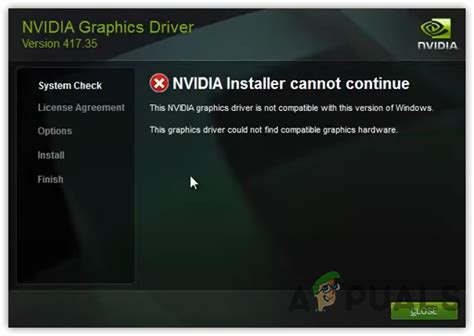 How To Fix NVIDIA Installer Cannot Continue On Windows Appuals