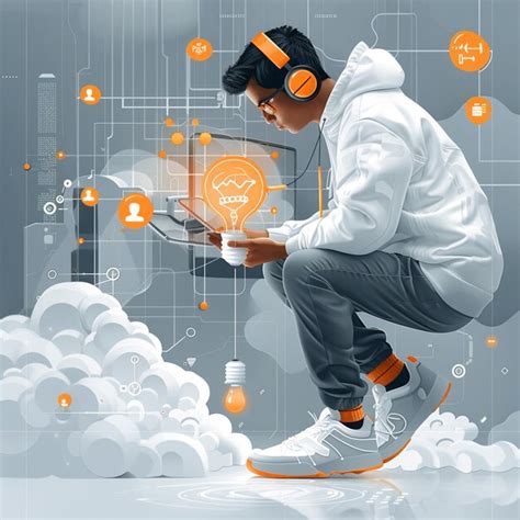 Robotics Engineer Bioinformatics Specialist A Illustration Premium Ai
