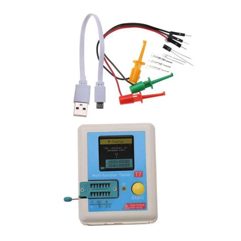 Lcr T7 Tft Transistor Tester Full Color Graphic Display Multifunction