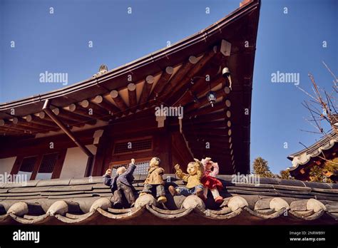 Hanji Traditional Korean Paper Paper Doll Handmade From Mulberry