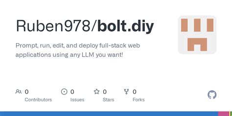 Github Ruben978boltdiy Prompt Run Edit And Deploy Full Stack Web Applications Using Any