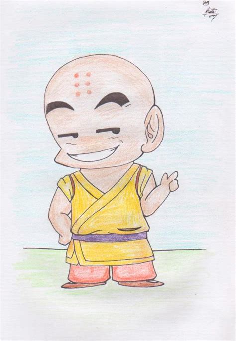 Chibi Krillin By Robotsandpeaches On Deviantart