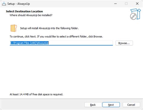 How To Install Alwaysup On Windows 1110 And Server 2025202220192016