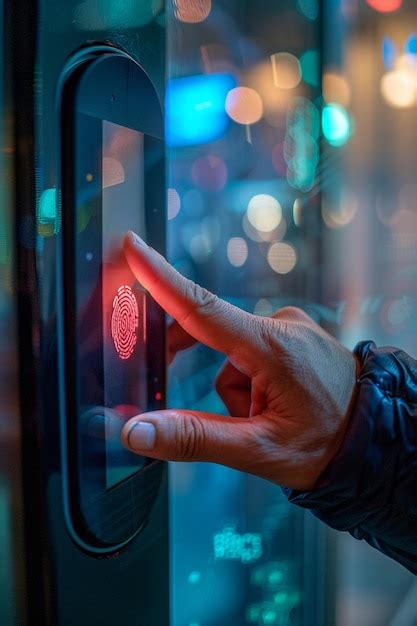 Premium Photo Man Pressing Button On Touch Screen Interface In Server Room Internet And