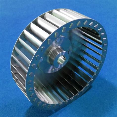 Outer Rotor Centrifugal Fan Blade Multi Blade Impeller Volute Fresh Air Impeller Casting And Parts