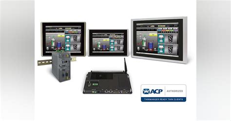 Ais Unveils New Acp Thinmanager Ready Rugged Industrial Thin Client Pcs And Touch Screen
