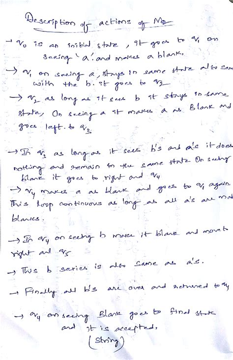 Solved 2 25 Points Turing Machine Design Design A Turing Machine Course Hero