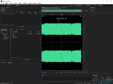 Au软件怎么调节音量大小？ Adobe Audition调整音频音量大小的方法 极光下载站