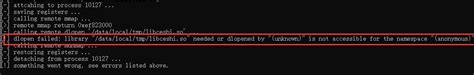 Dlopen Failed Library · Issue 3 · Mustimeadrill · Github