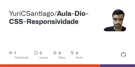 Github Yuricsantiagoaula Dio Css Responsividade