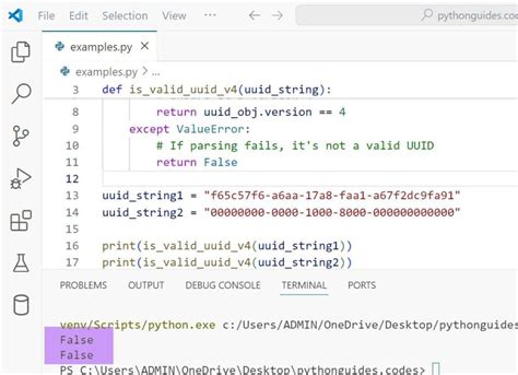 How To Check If A String Is A Valid Uuid In Python
