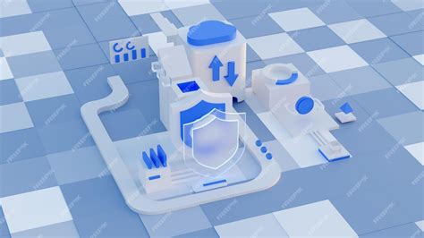 Premium Photo Cloud Storage For Downloading An Isometric A Digital Service Or Application With