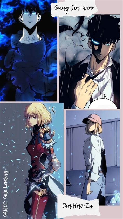 Sung Jin Woo X Cha Hae In In 2024 Cha Hae In Sung Jin Woo Anime