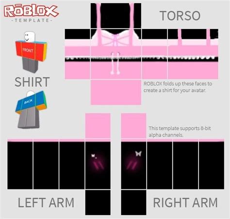 Aesthetic Roblox Shirt Template