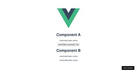 Xstate Vue Issue Codesandbox