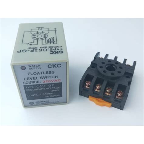 Jual CKC Floatless Level Switch Water Level Controller C F GP AC V Shopee Indonesia