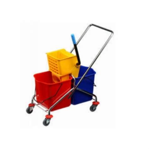 Ss Handle Double Bucket Mop Trolley At ₹ 5000 Piece Nagpur Id 2849260975530