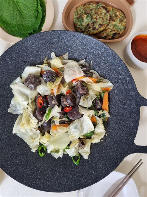 초간단 신림동 백순대볶음 만들기