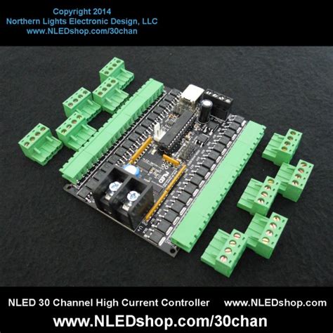 NLED Channel High Current LED Controller DMX USB Serial