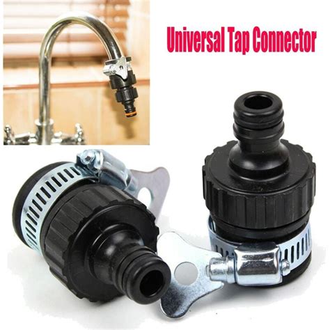 Universal Tap Connector Adapter Mixer Kitchen Garden Hose Pipe Joiner